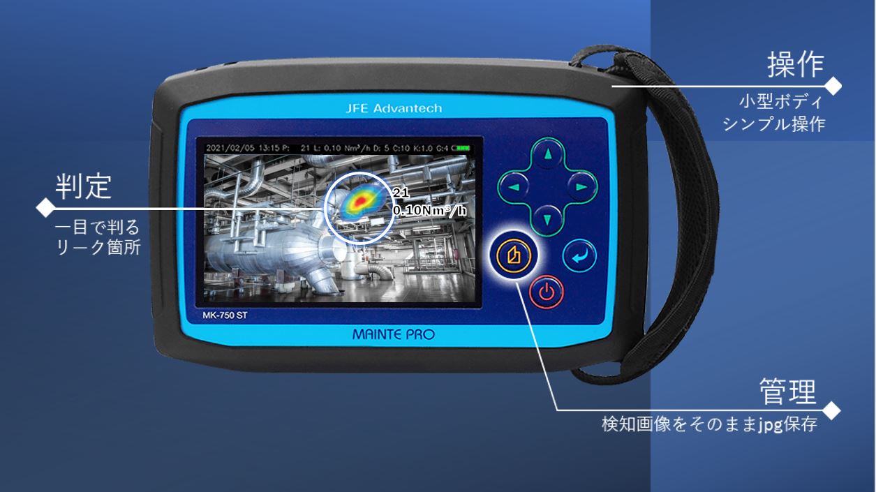 エアリークビューアー MK-750ST